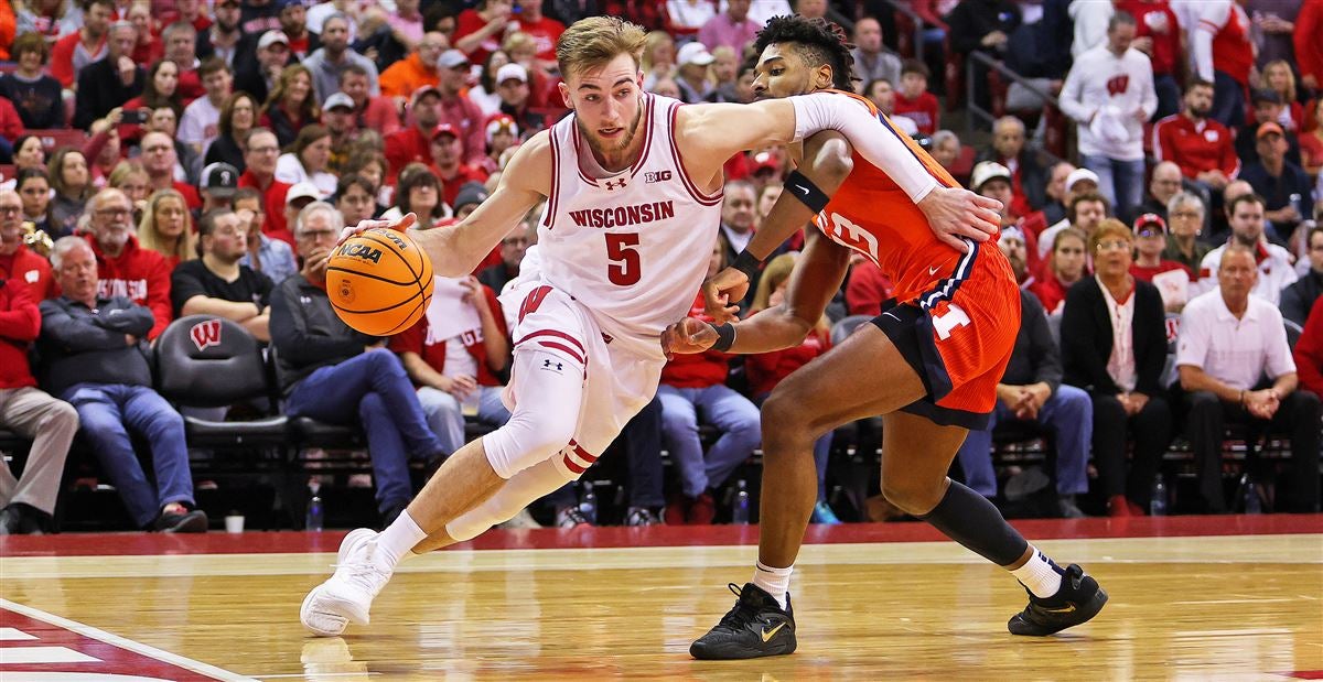 Overtime: Wisconsin Hangs With No. 13 Illinois, but Can't End its Spell