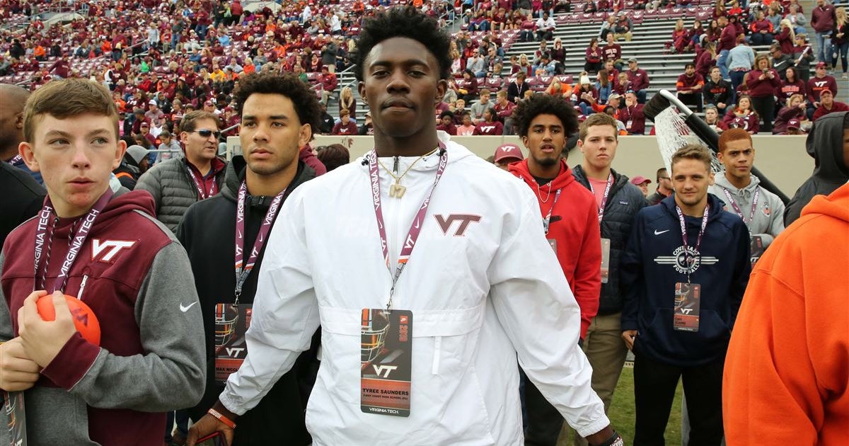 Photos: Recruits at Virginia Tech vs. North Carolina