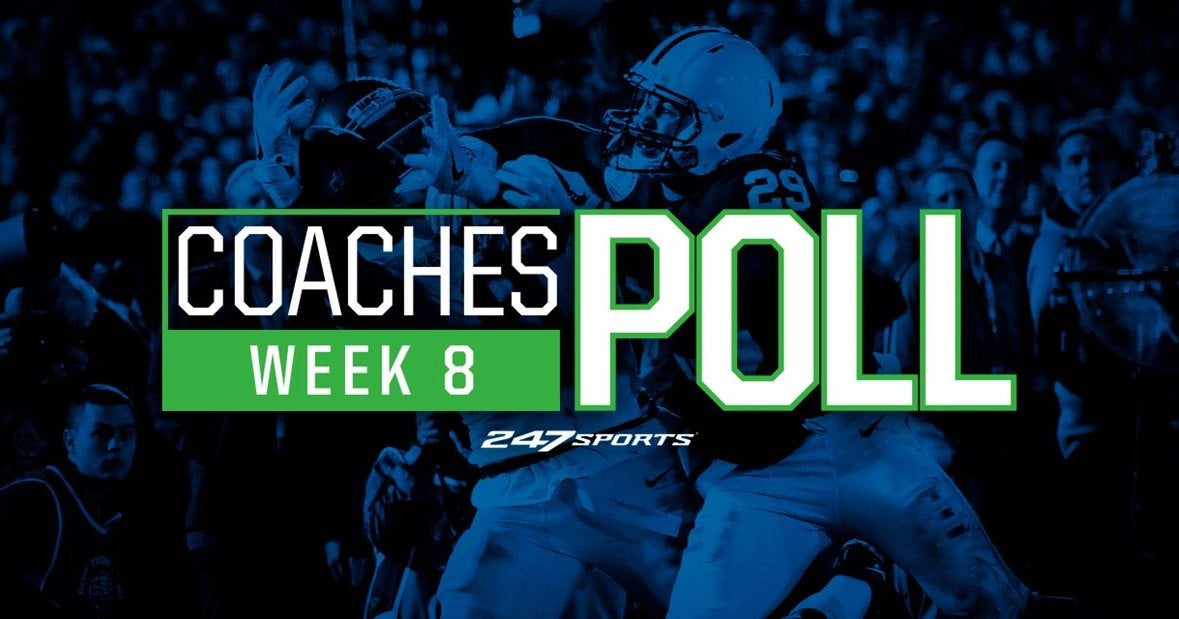 Coaches Poll Week 8 Top 25 rankings released