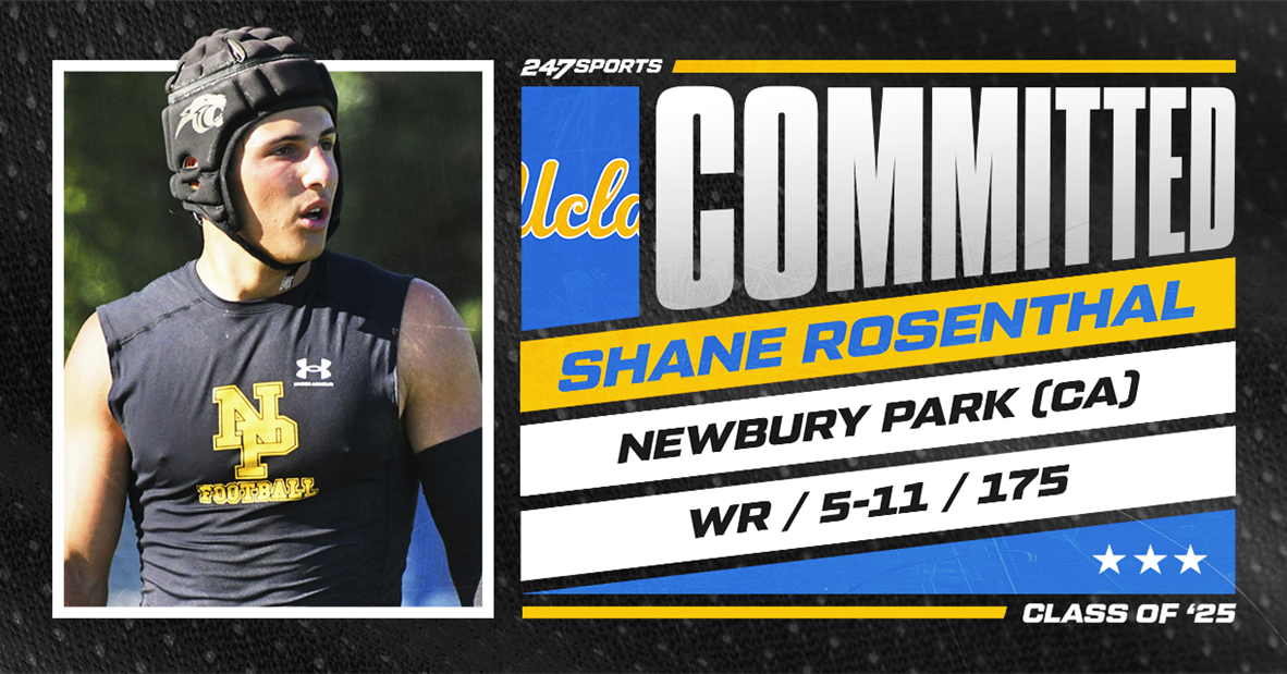 Prolific receiver Shane Rosenthal commits to UCLA
