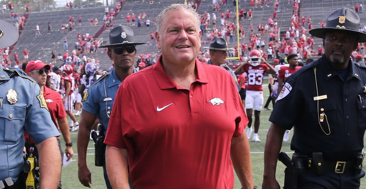 Sam Pittman plans to stay at Arkansas 'for a long time'