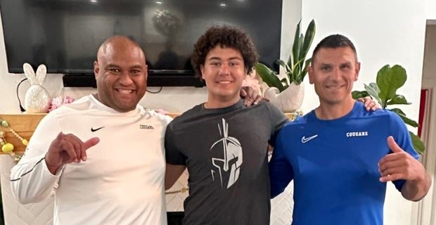 Three-star defensive lineman Nehemiah Kolone is officially a Cougar