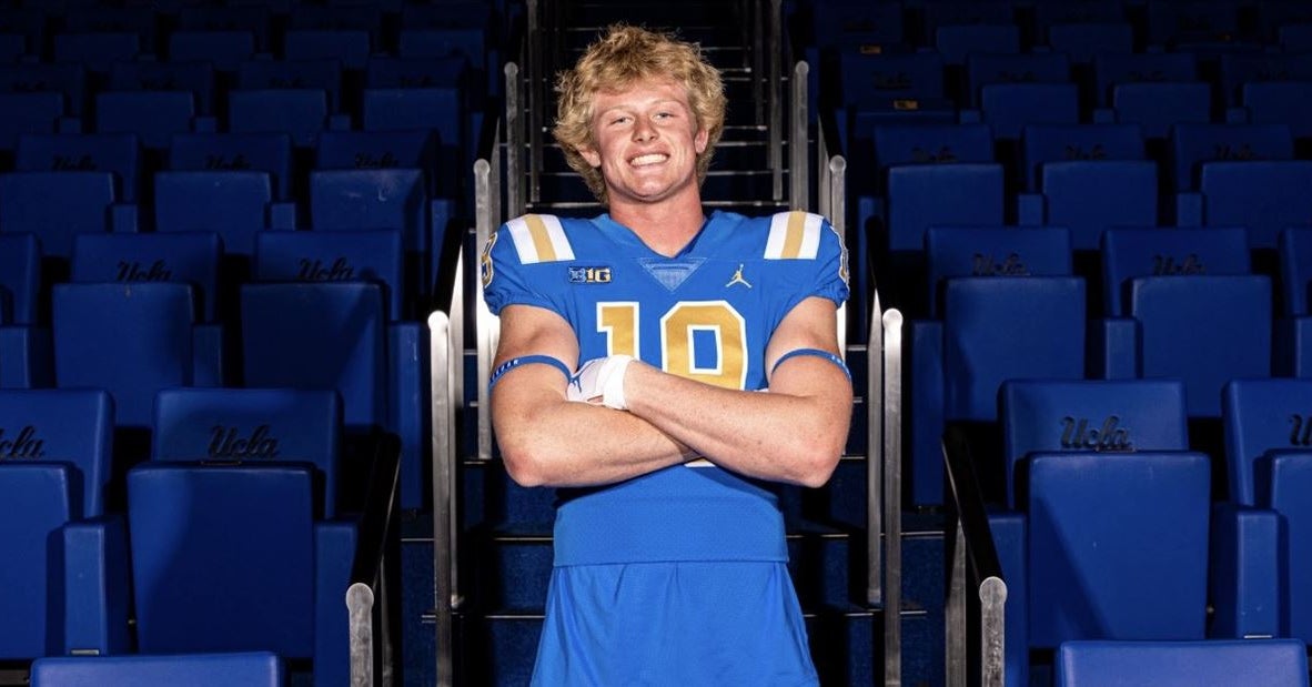 Local athlete Blake Bryce reacts to UCLA offer