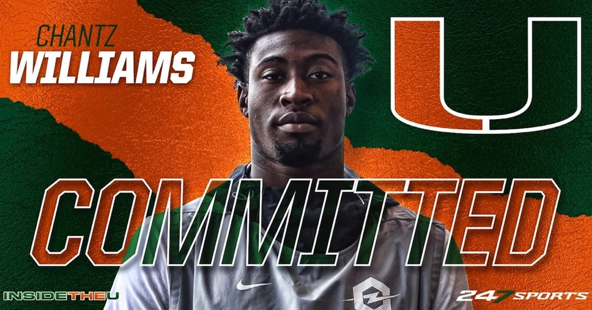 Miami lands commitment from 4-star pass rusher Chantz Williams