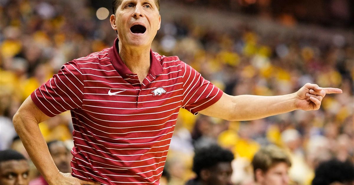 Arkansas basketball coach Eric Musselman turns attention to Kentucky ...