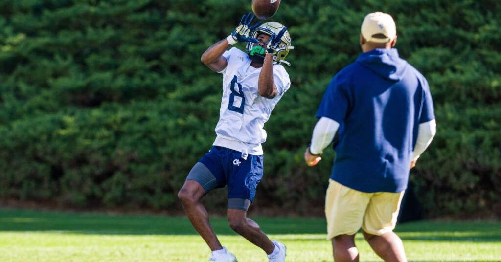 Georgia Tech Coach Josh Crawford Looking for His Receivers to Bring it ...