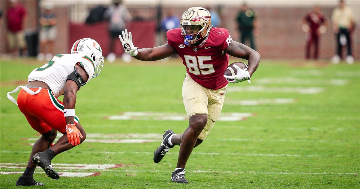 FSU TE Markeston Douglas is in the NCAA Transfer Portal