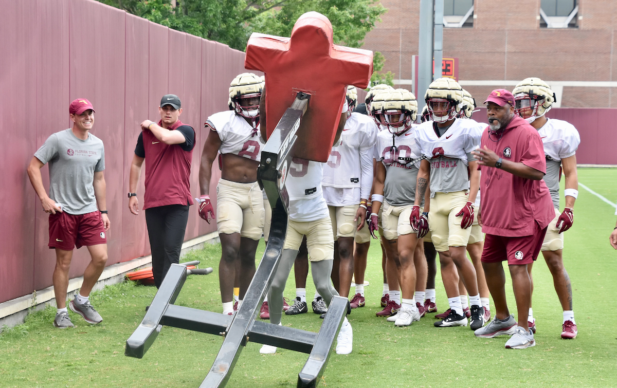 Practice Highlights: FSU Football returns to practice in full pads ...