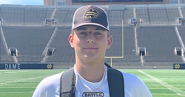 Newly-Offered 2024 QB CJ Carr ‘Blown Away’ by Notre Dame