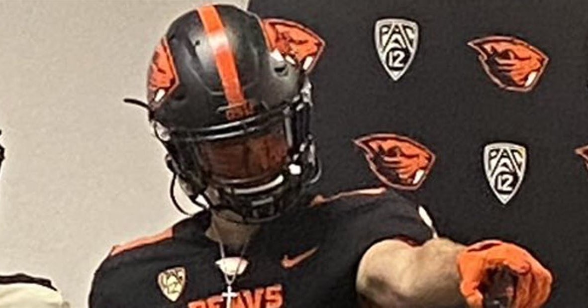 Oregon State 2023 TE commit Cooper Jensen talks visit to Corvallis