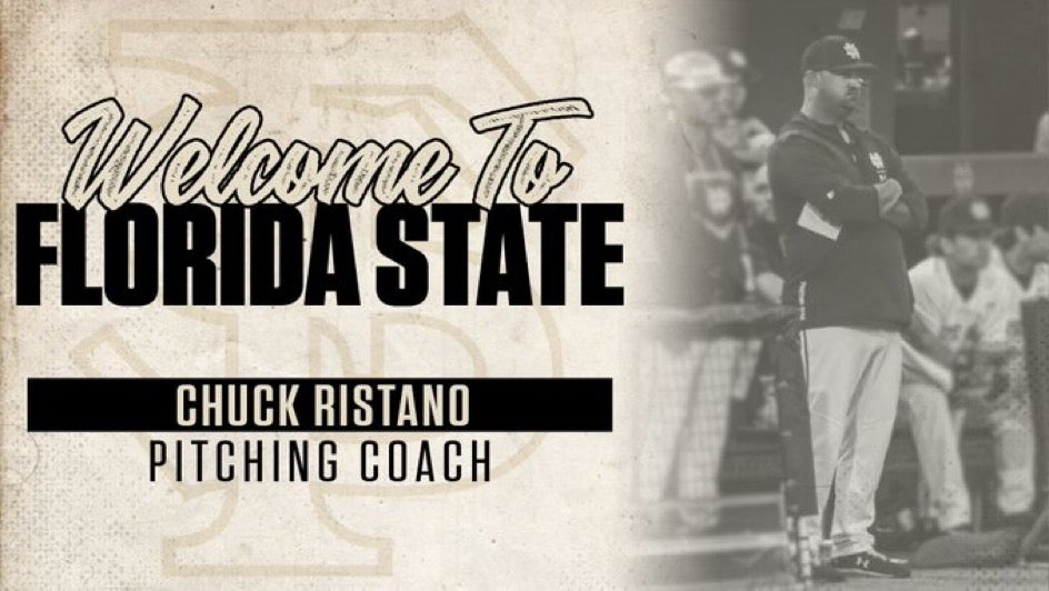 FSU Baseball officially announces Chuck Ristano as pitching coach