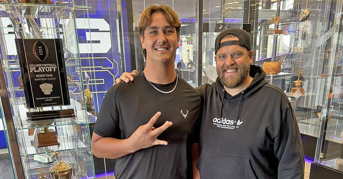 2027 OL Benjamin Lowther takes second fall visit to Washington