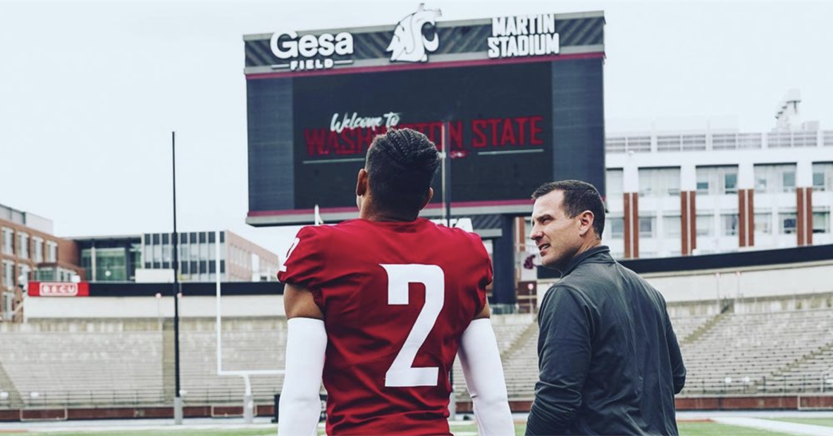 DB Tyson Weaver talks Washington State unofficial, sets official visit ...