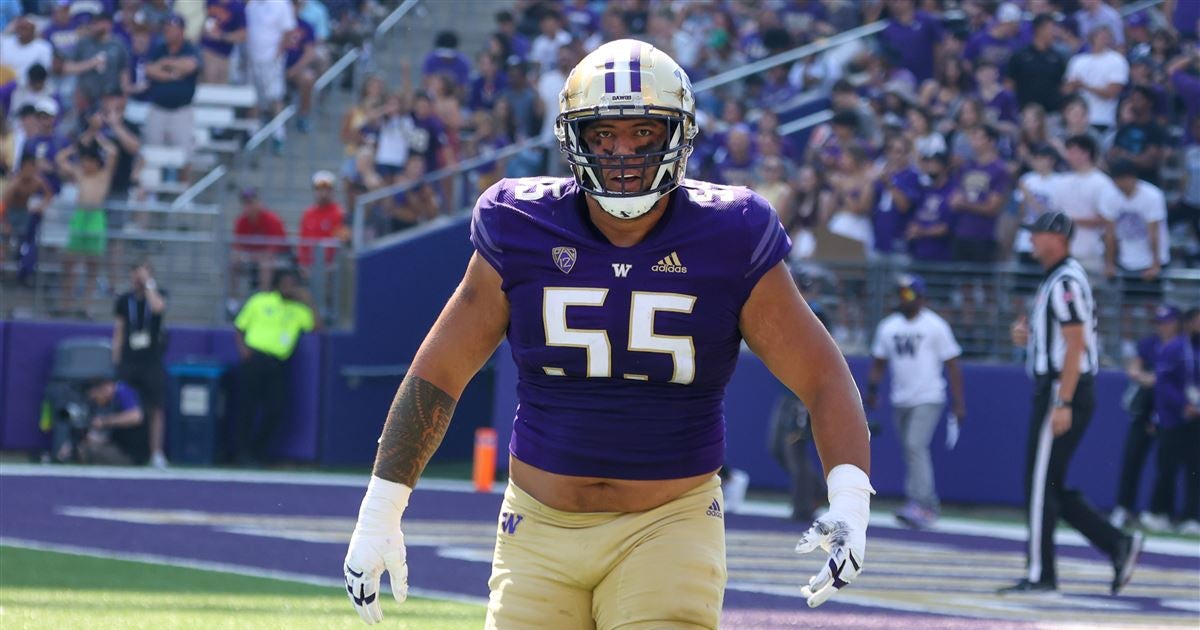 Troy Fautanu Knows The Huskies Need To Execute Better In Short-Yardage ...