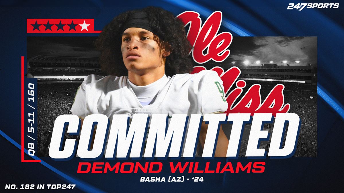 Top247 QB Demond Williams commits to Ole Miss