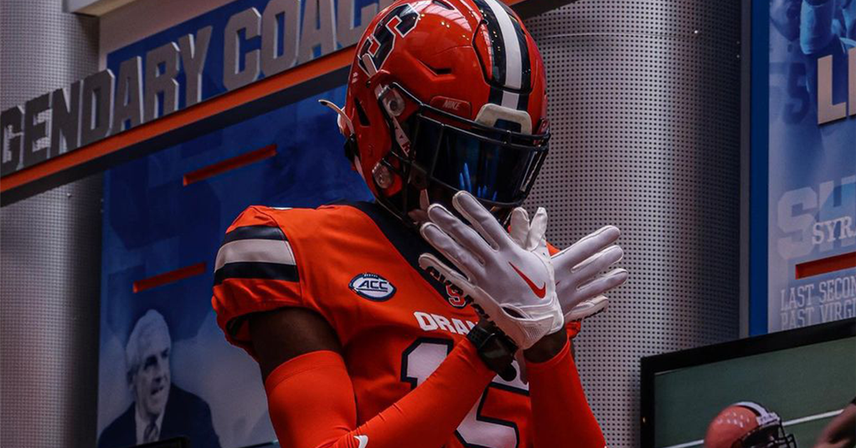 2023 WR Darrell Gill Jr. signs with Syracuse football
