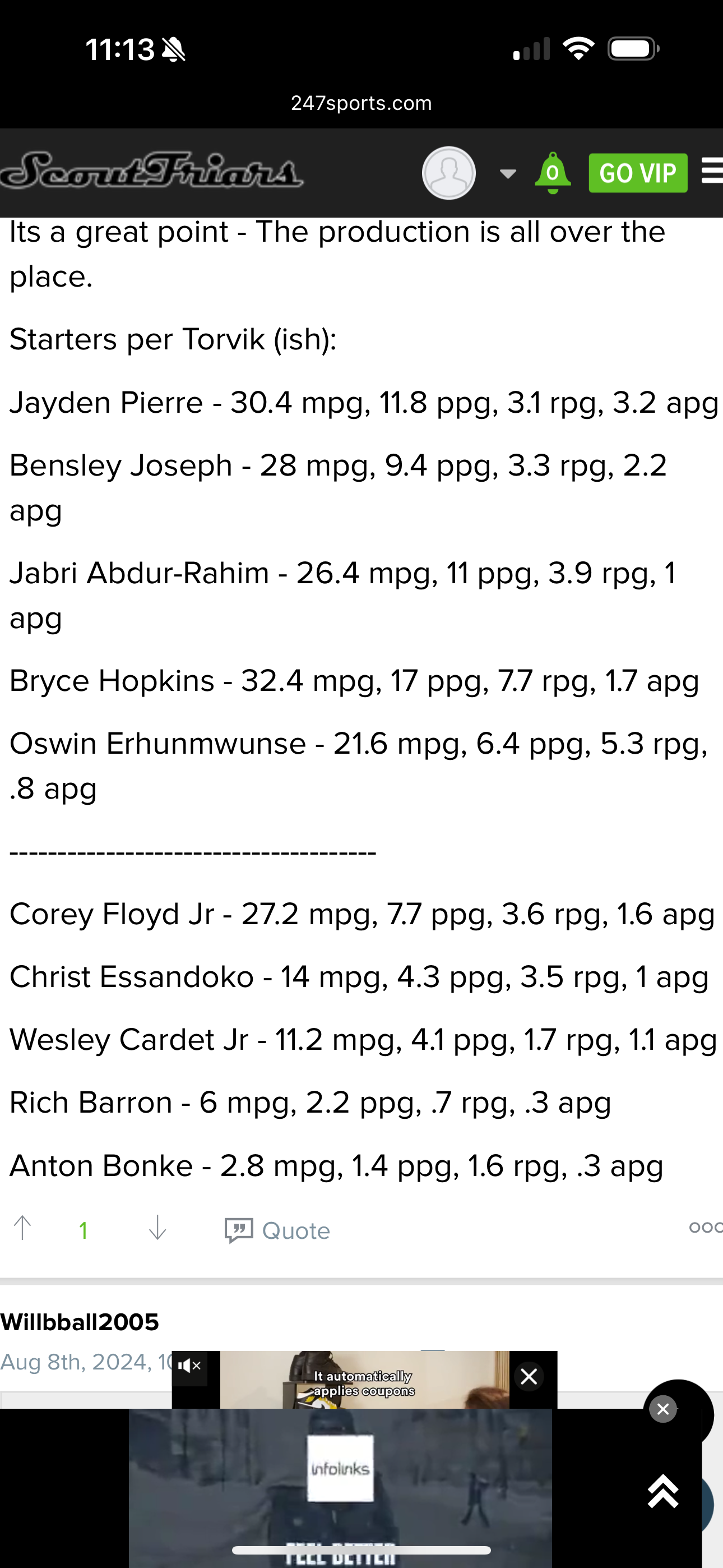 2026 Way-Too-Early Bart Torvik