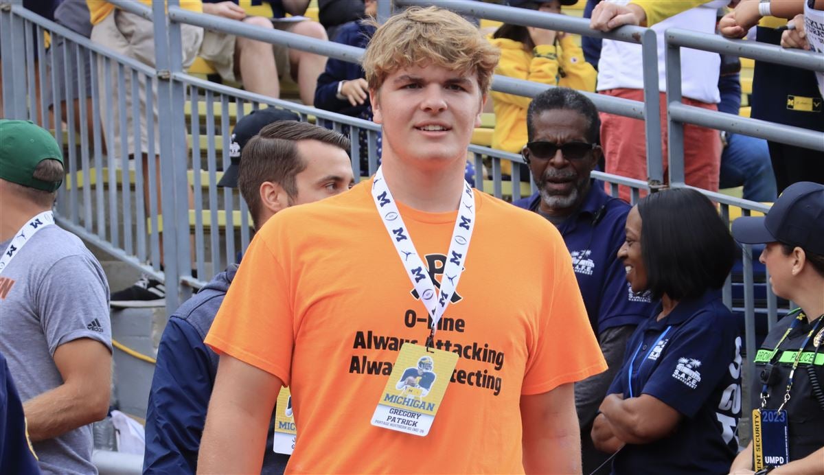 2026 In-state OT Gregory Patrick recaps unforgettable visit to Michigan
