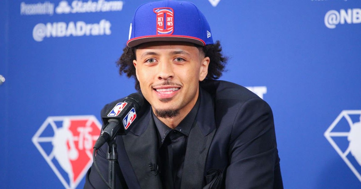 2021 NBA Draft: Everything Cade Cunningham said after being picked by ...