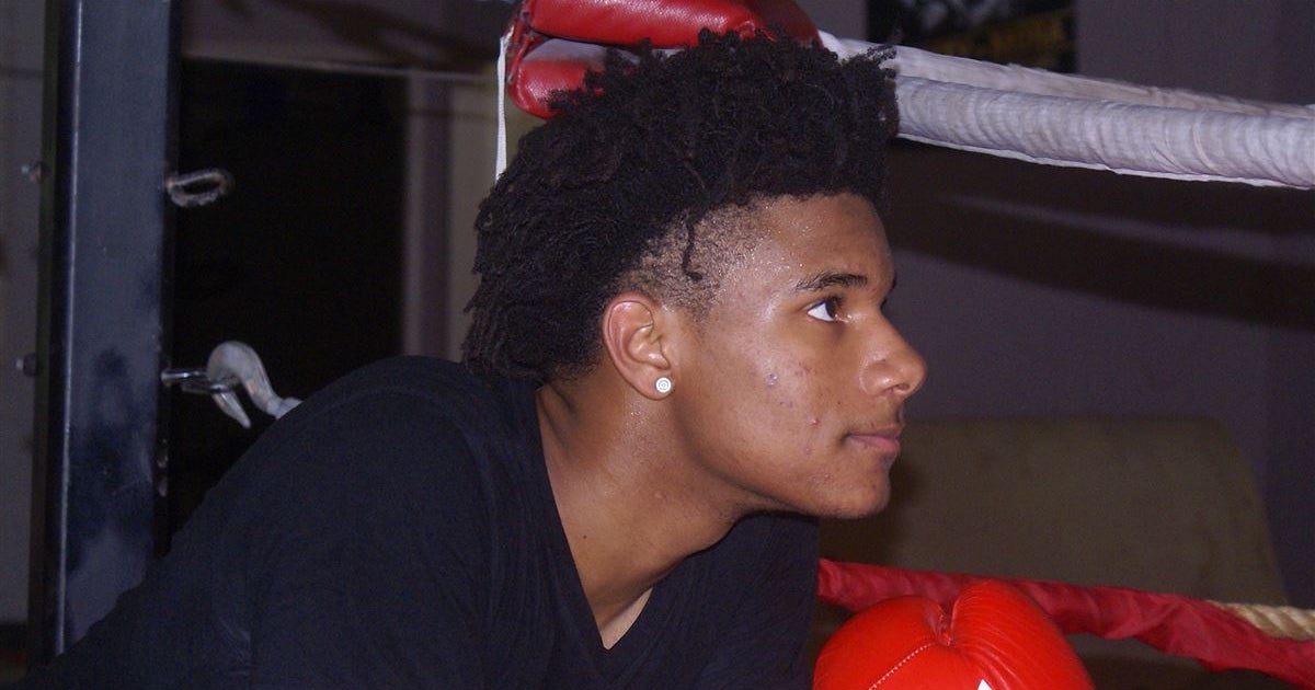 Hitting the boxing ring with basketball signee Chuma Okeke
