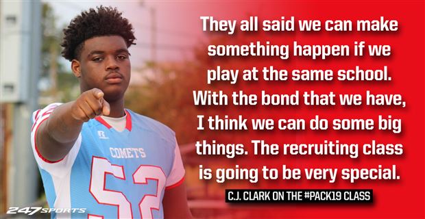 Relationships lead four-star DT C.J. Clark to NC State