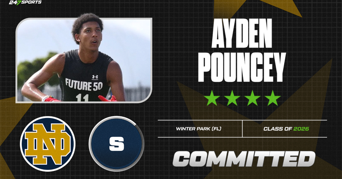BREAKING: Top 150 Safety Ayden Pouncey Commits to Notre Dame