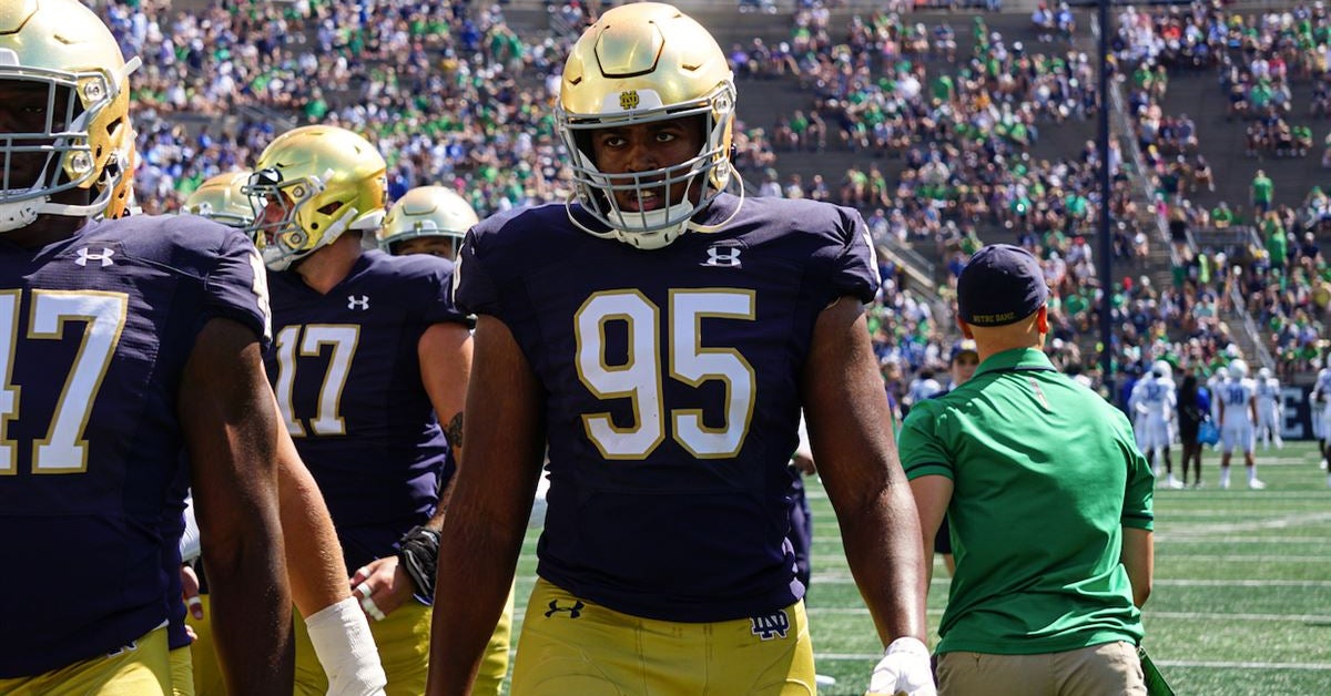 Ex-Notre Dame DL Tyson Ford intends to enter transfer portal