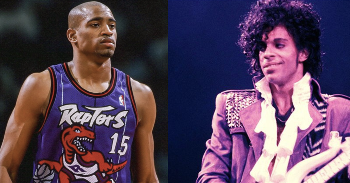 Vince Carter Recalls the Night Pop Star Prince Visited His Toronto ...