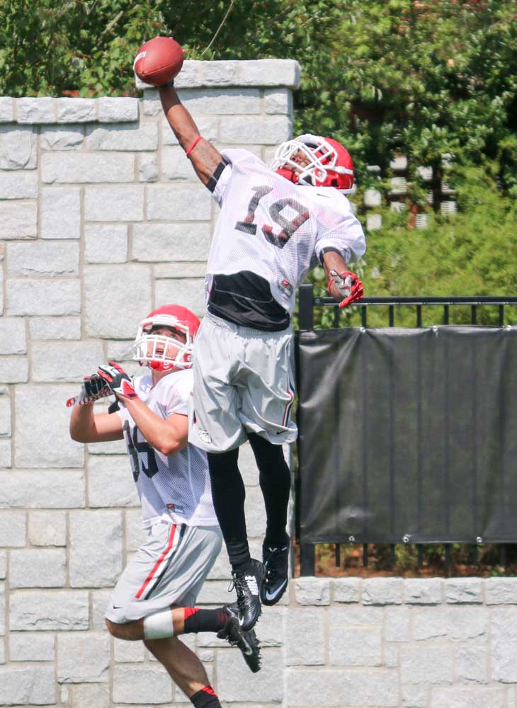 Rico Johnson making a push at DB