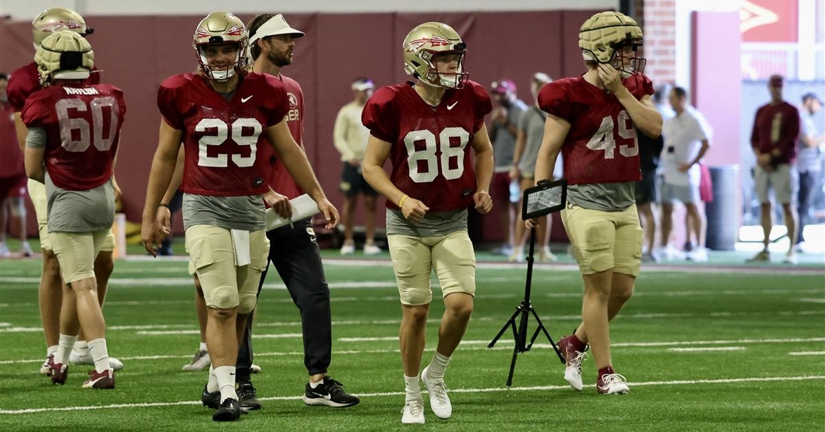 Florida State kicker Ryan Fitzgerald, punter Alex Mastromanno on watch ...