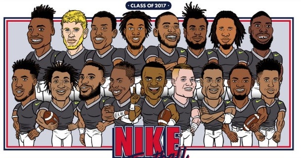 Nike reveals 2017 NFL Draft class signees as caricatures