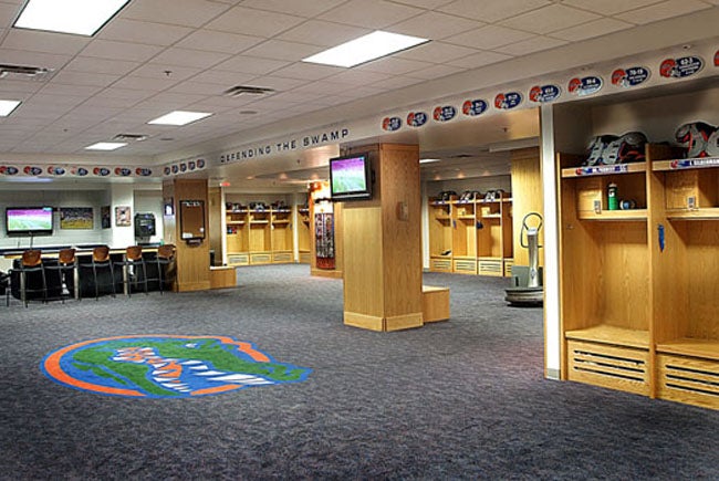 Florida releases picture of renovated locker room : r/CFB
