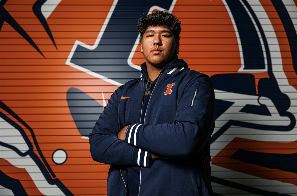 Four-star OL Andrew Dennis recaps final official visit to Illinois ...