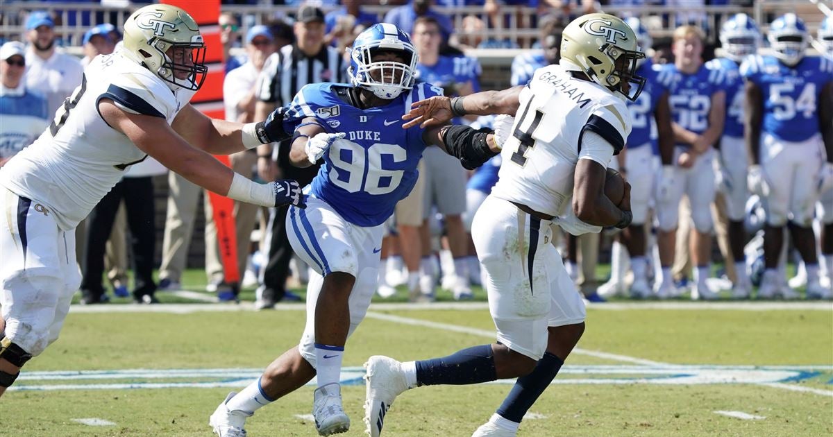 Former Duke DE Drew Jordan transferring to Michigan State