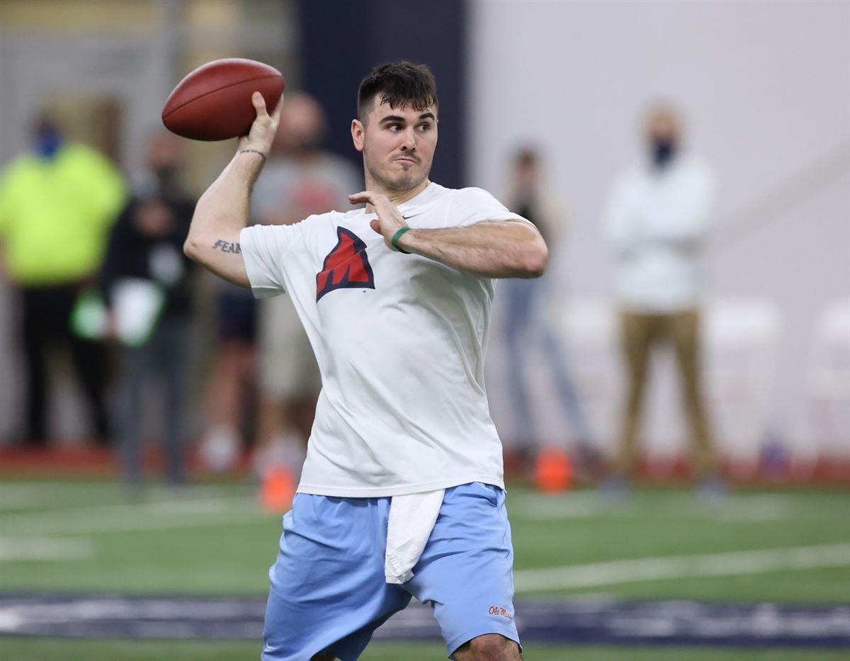 Photos: Elijah Moore puts on a show at Ole Miss Pro Day