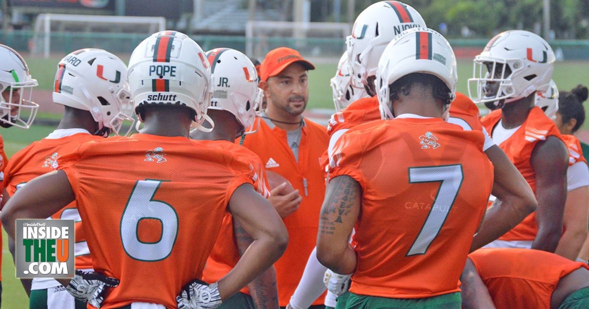 Wide receivers coach Taylor Stubblefield details rotation plan