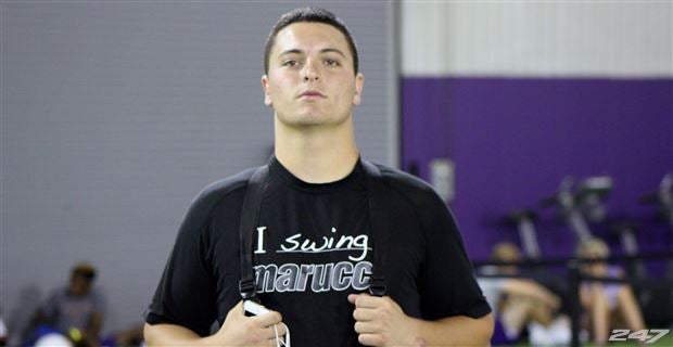 Look: Miles shows off strength in weight room