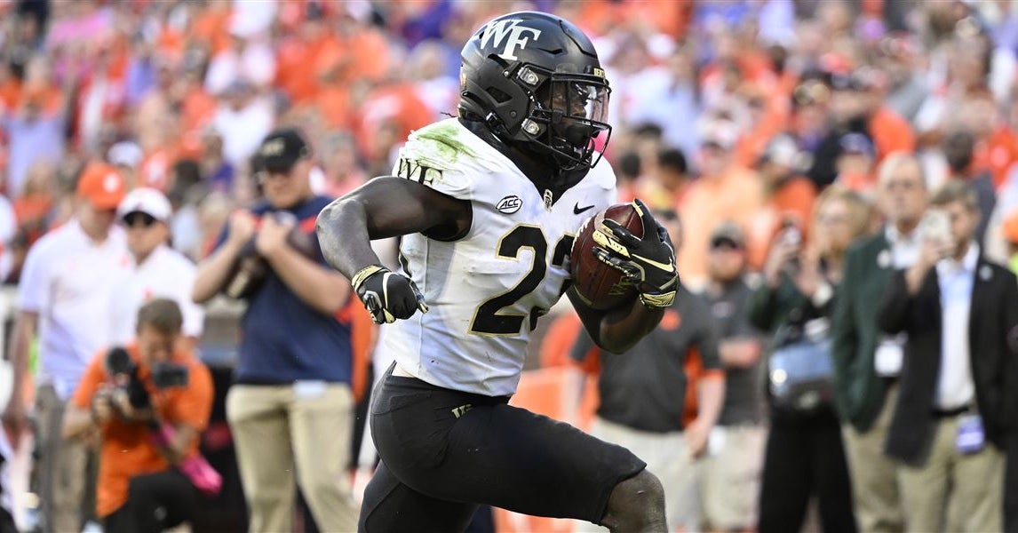 Wake Forest running back Demond Claiborne talks stepping into a ...