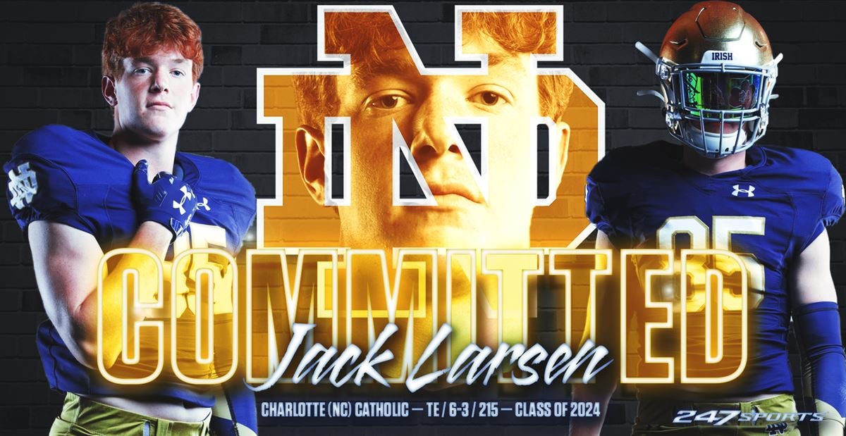 BREAKING: Four-star TE Jack Larsen Commits to Notre Dame