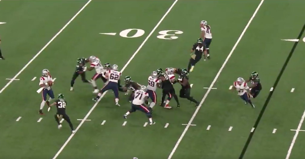 WATCH: Ashtyn Davis decks Cam Newton