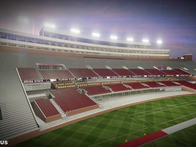 FSU proposes renovations, sizable changes to seating inside Doak