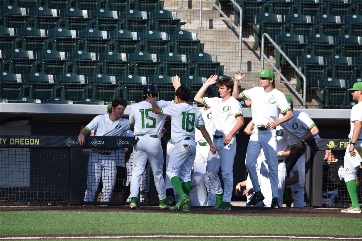 Photos from the first fall scrimmage for Oregon baseball