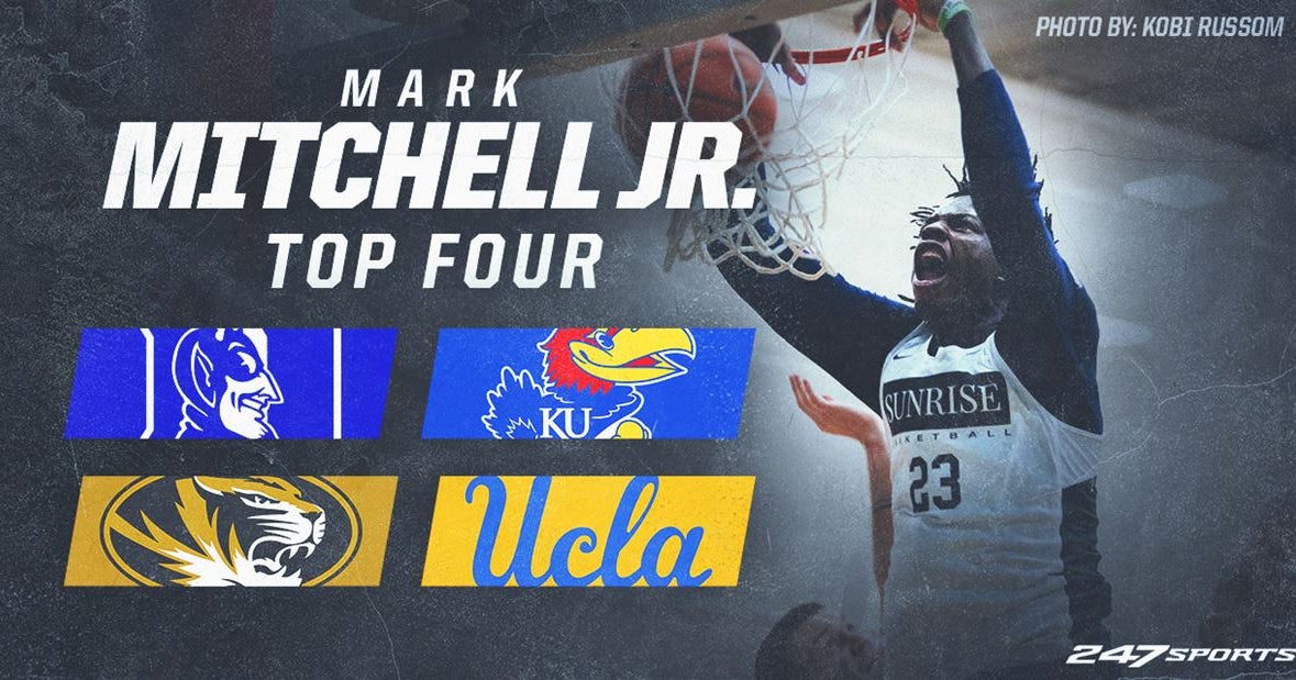 Top ten senior Mark Mitchell is down to four schools