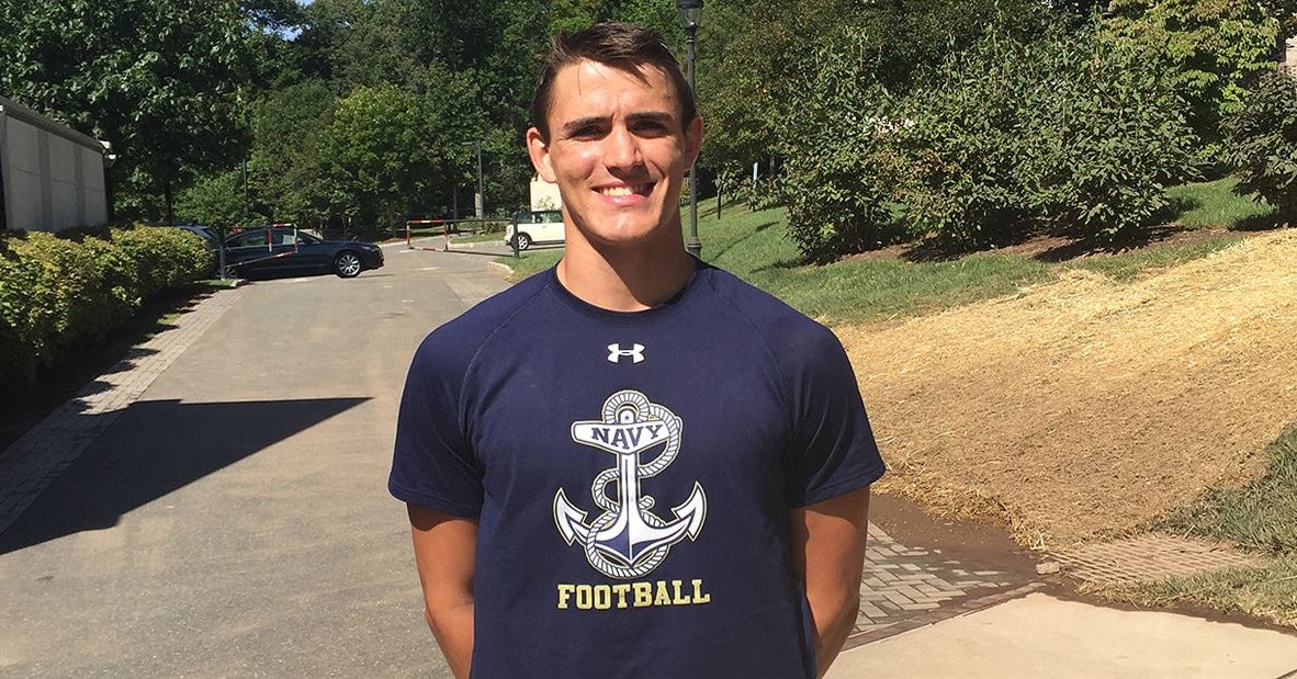 TE Parsons Ready For Naval Academy