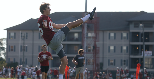 For Australian punter James Burnip, Alabama feels more like home