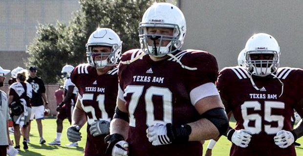 Texas A&M's Depth Chart Loaded With Surprises Up Front