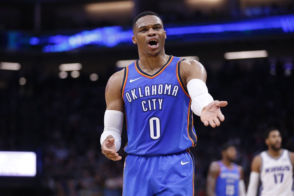 Russell Westbrook trolls a reporter after being asked a question