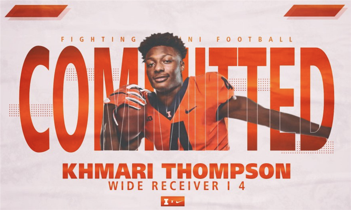 COMMIT: Illini add Mizzou transfer WR Khmari Thompson