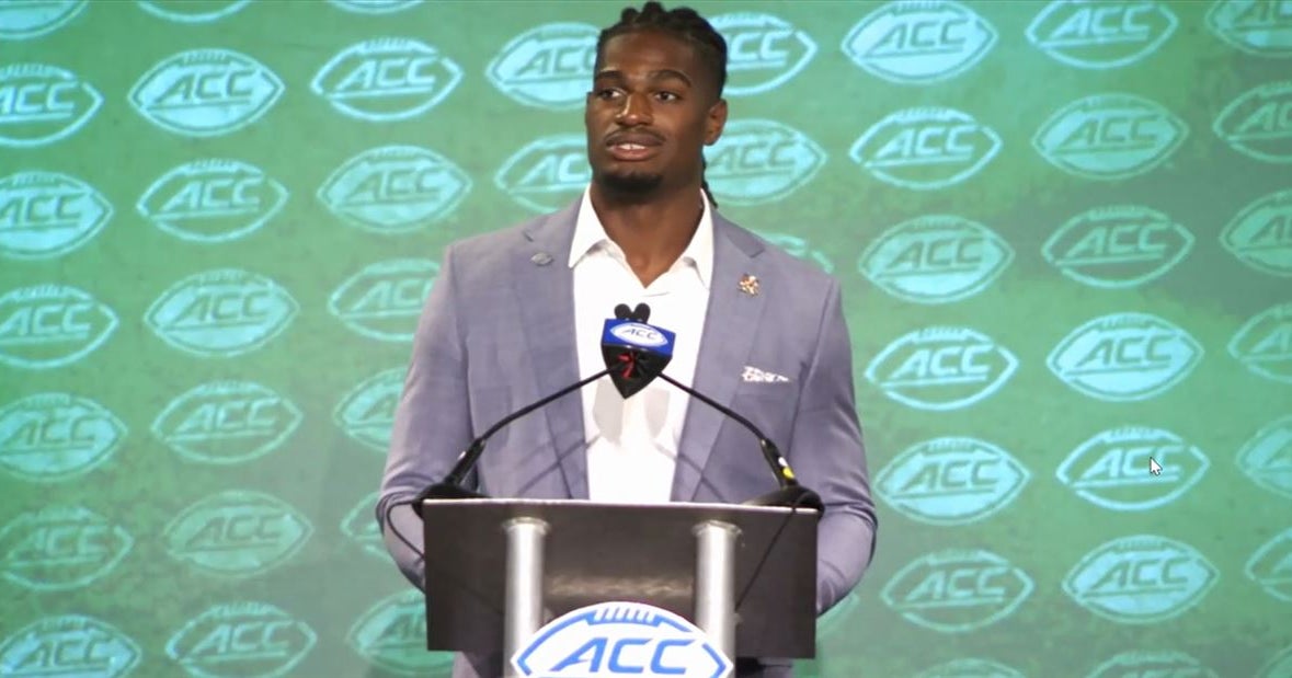 VIDEO: DE Jahfari Harvey at ACC Kickoff