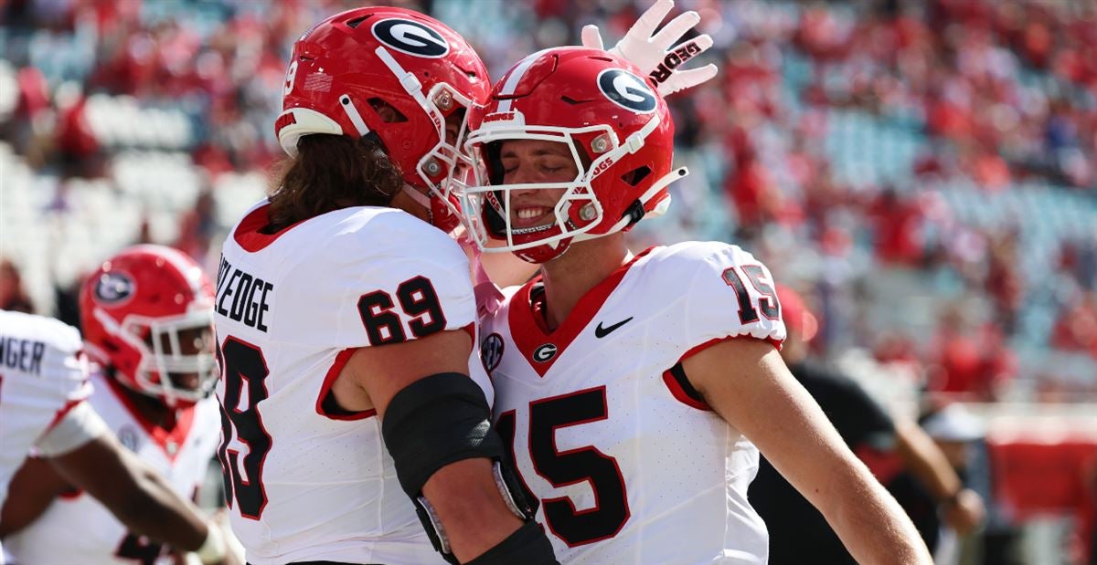 Tate Ratledge named No. 7 interior OL draft prospect if all college ...